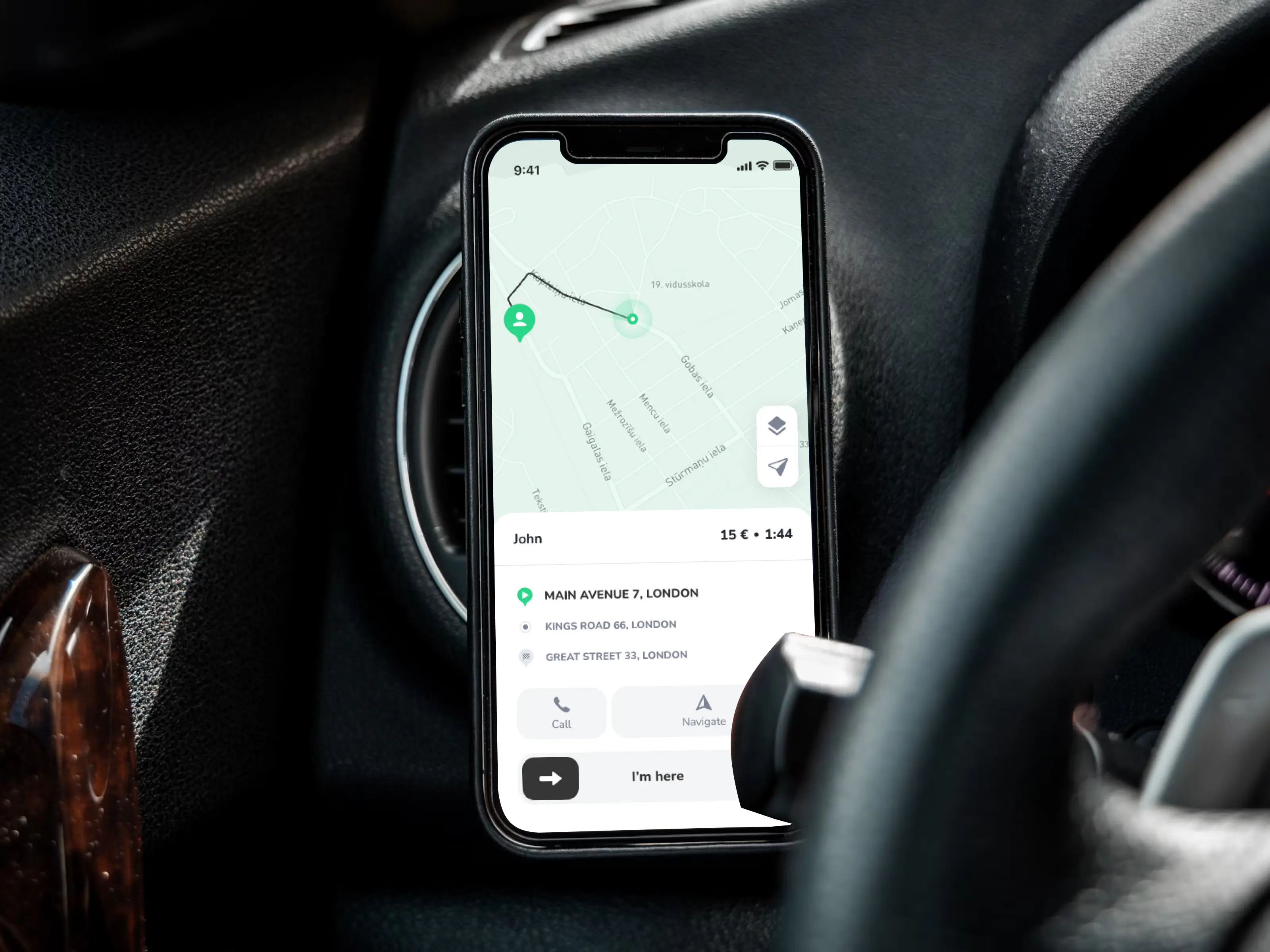ATOM | Use cases | Ride-hailing software